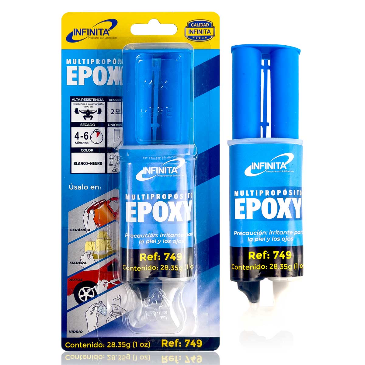Super epoxy de 2 componentes presentación 25g - Madecentro