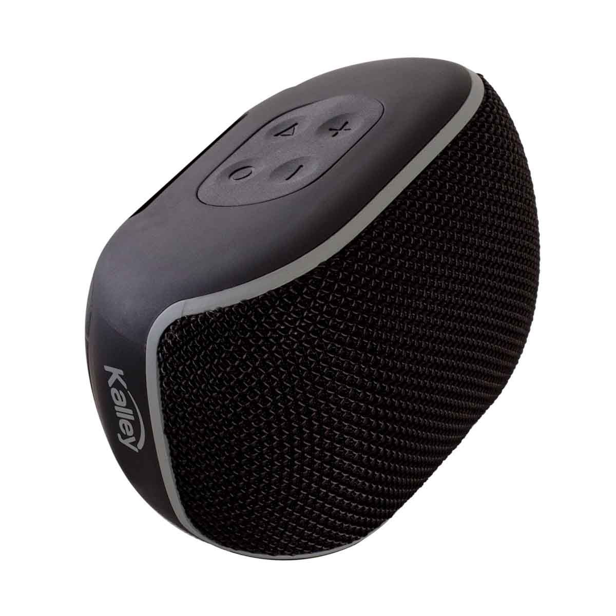 Parlante portátil Kalley con conexión Bluetooth, radio FM, USB y micro - Madecentro
