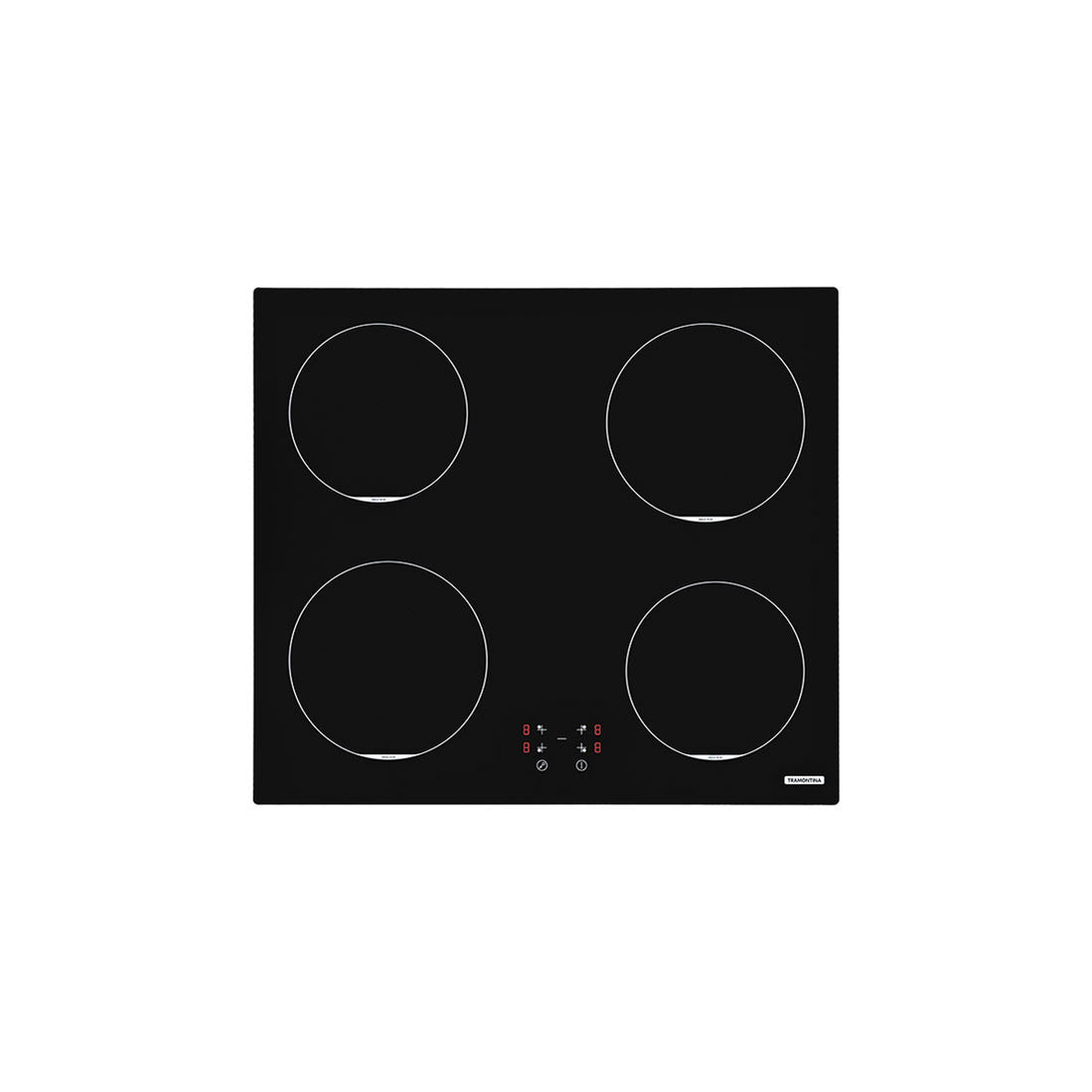 Placa de inducción color negro 220v Tramontina - Madecentro
