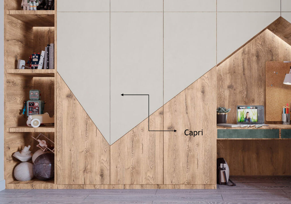 Fondo aglomerado melamina Capri estándar pelíkano - Madecentro