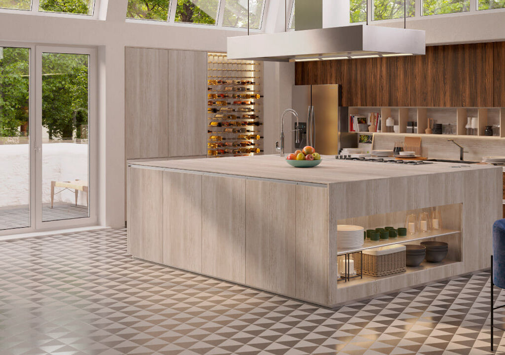 Tablero aglomerado melamina Tívoli RH Pelíkano 15 mm - Madecentro